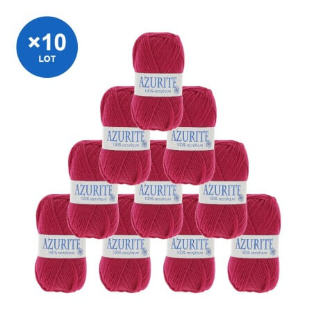 Lot de 10 pelotes Azurite Distrifil 500g | Sperenza